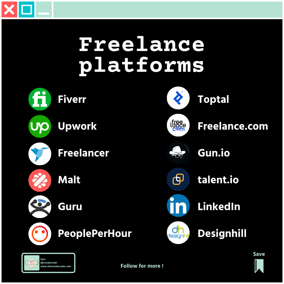 Freelance platforms - TheTrendyCoder